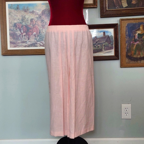 It's Pure Gould | Skirts | Pleated Pink Skirt Midi 98s Its Pure Gould ...